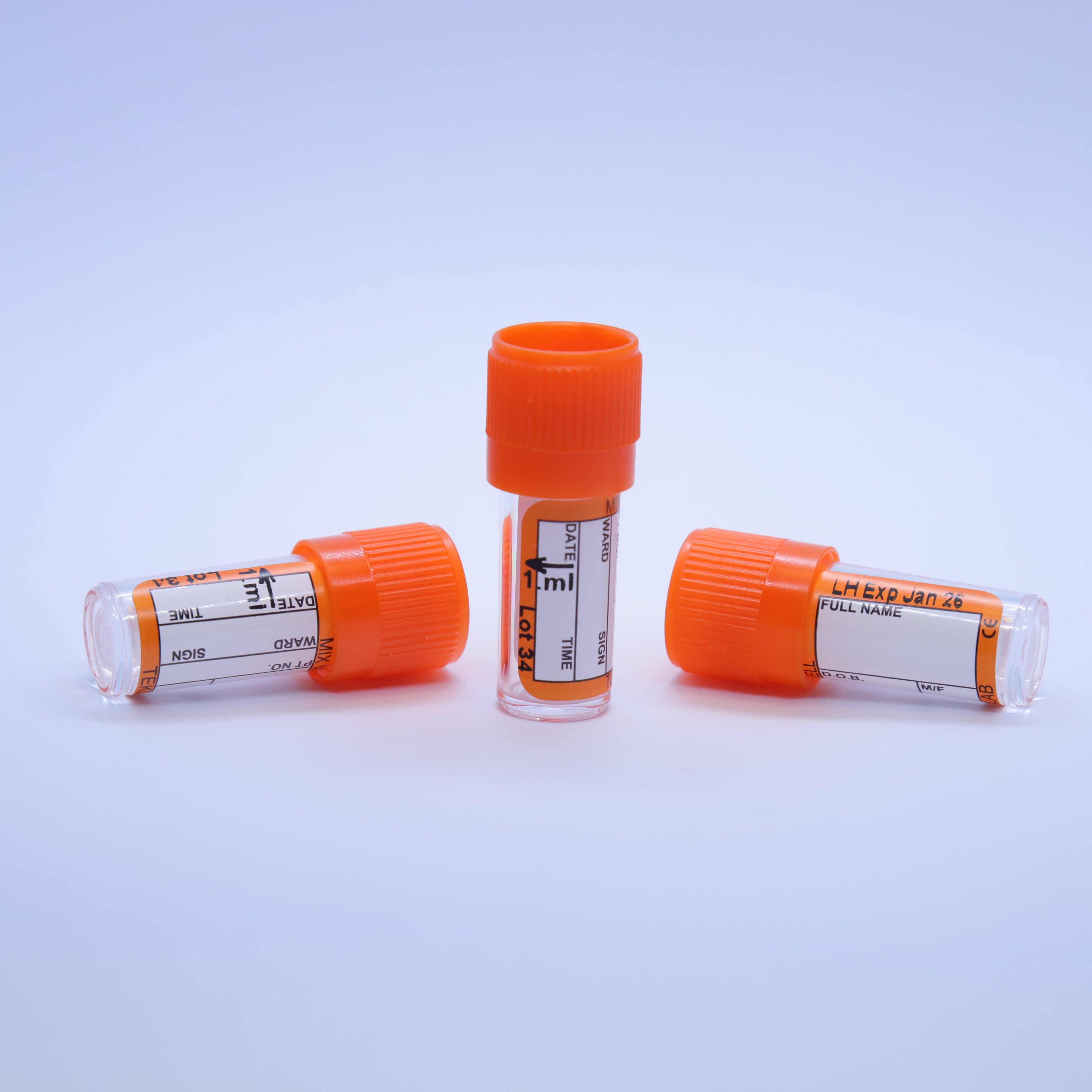 H2230 - 1.0mL Lithium Heparin 9x30mm Polystyrene Tube – Regina Industries